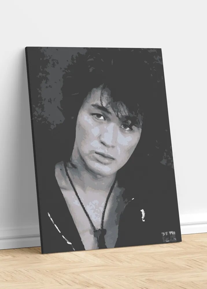 Картина по номерам 40х50 Виктор Цой