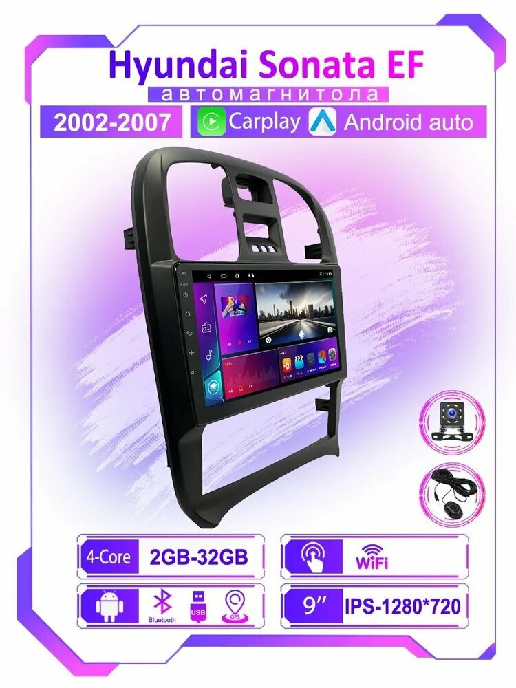 Icreative Устройство головное, диагональ: 9", 2 DIN, 2ГБ/32ГБ