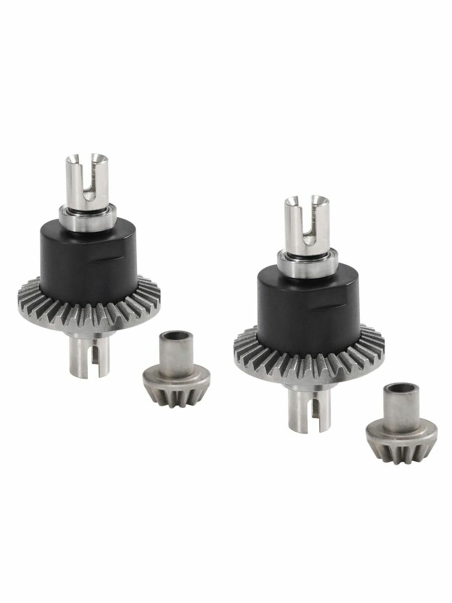 Апгрейд металлический дифференциал 144001-1309, 2 шт, для Wltoys 144001 144010 124016 124017 124018 124019 124007