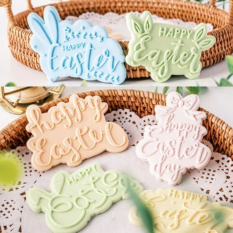 Формочка для печенья Happy Easter, C Set, Коричневый — фото 1