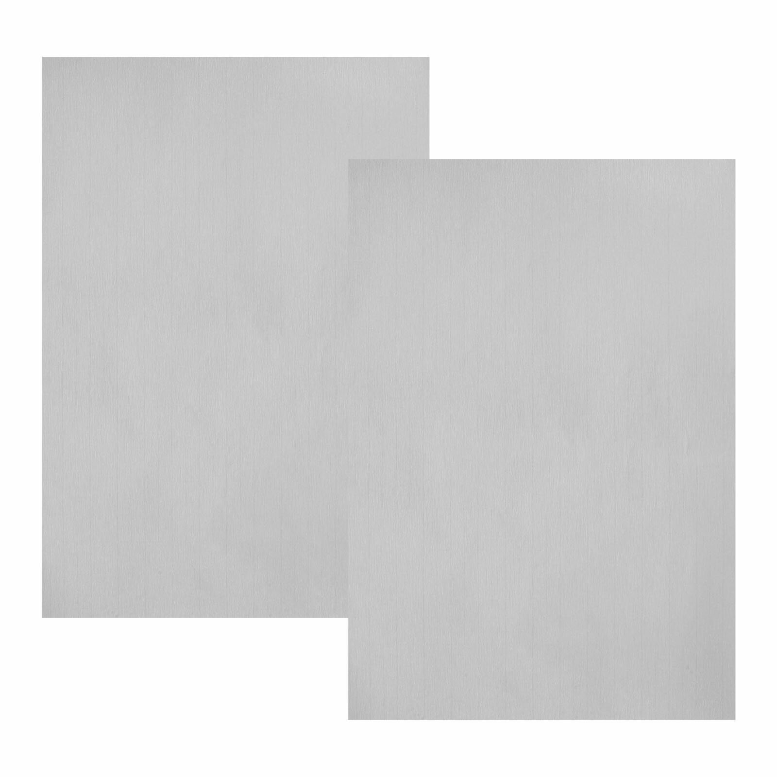 Плёнка защитная из пвх серебристого цвета для ноутбука, 2 листа