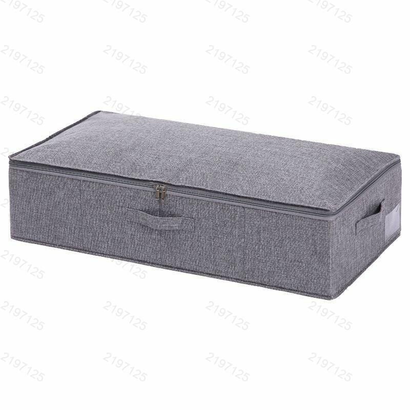 AMJ 10CM Складные поддонные шкафчики и ящики для хранения, складные и моющие, мягкие крышки молнии, бежевый цвет