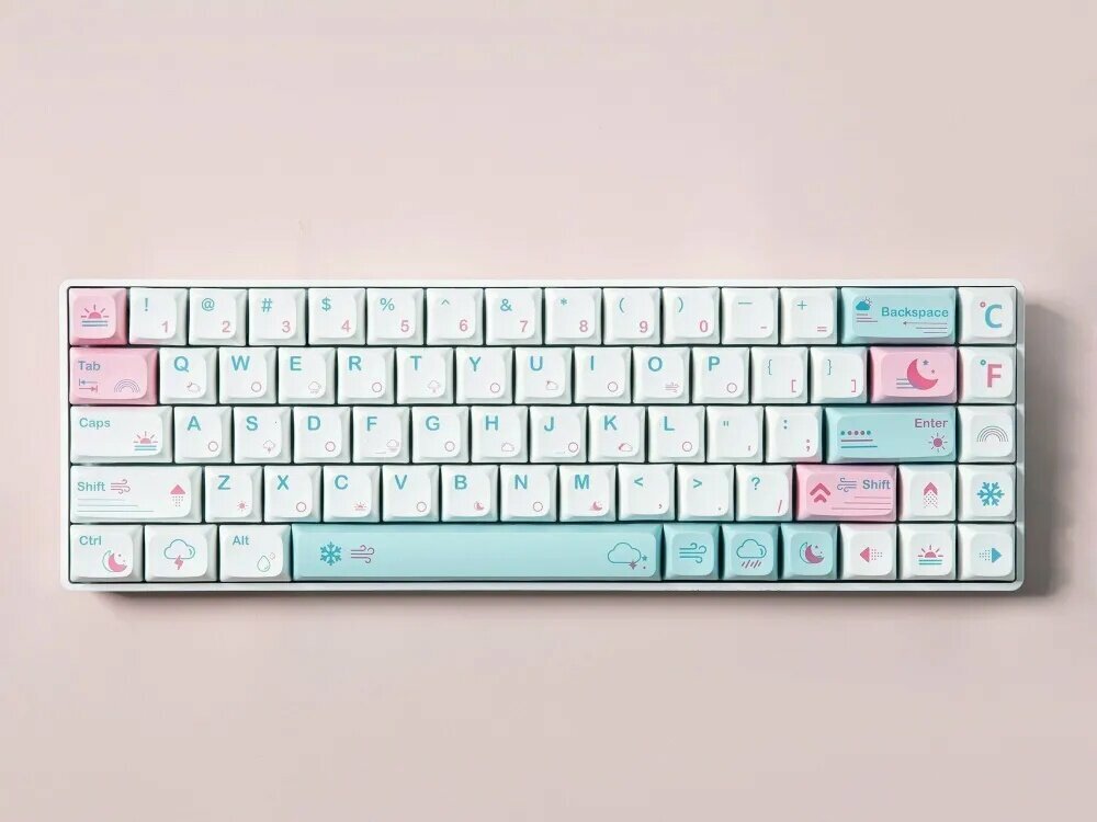 Кейкапы для механической клавиатуры XDA профиль PBT keycaps