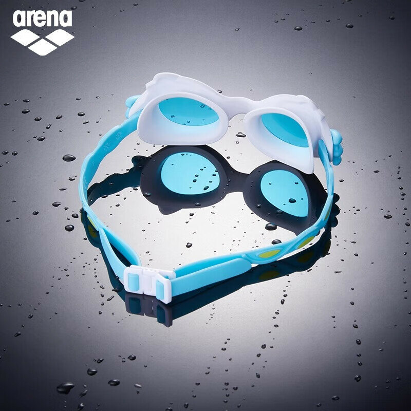 Arena детские плавательные очки с котиком антизапотевание без покрытия для внутренних занятий Цвет：Новый цвет, кот,