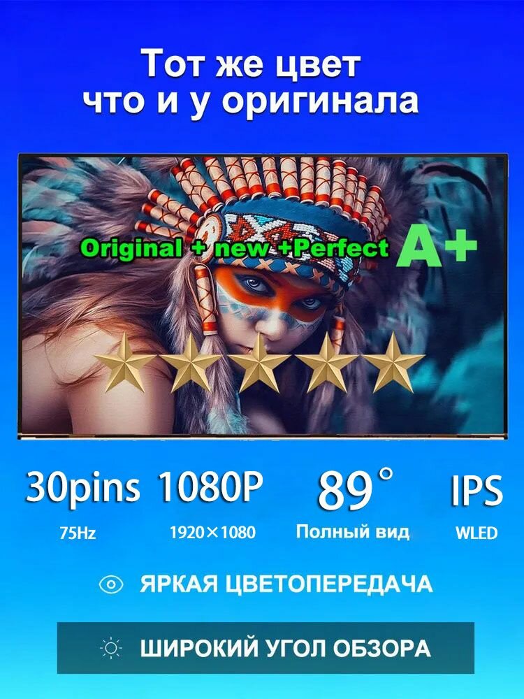 Monitor 21.5 дюймовый новый ЖК-экран LM215WF3-SLC1 разрешение1920*1080