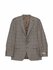 Пиджак Canali Check two-button blazer, размер 50, коричневый