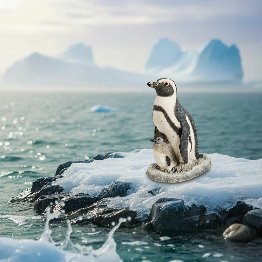 Статуэтка Пингвины