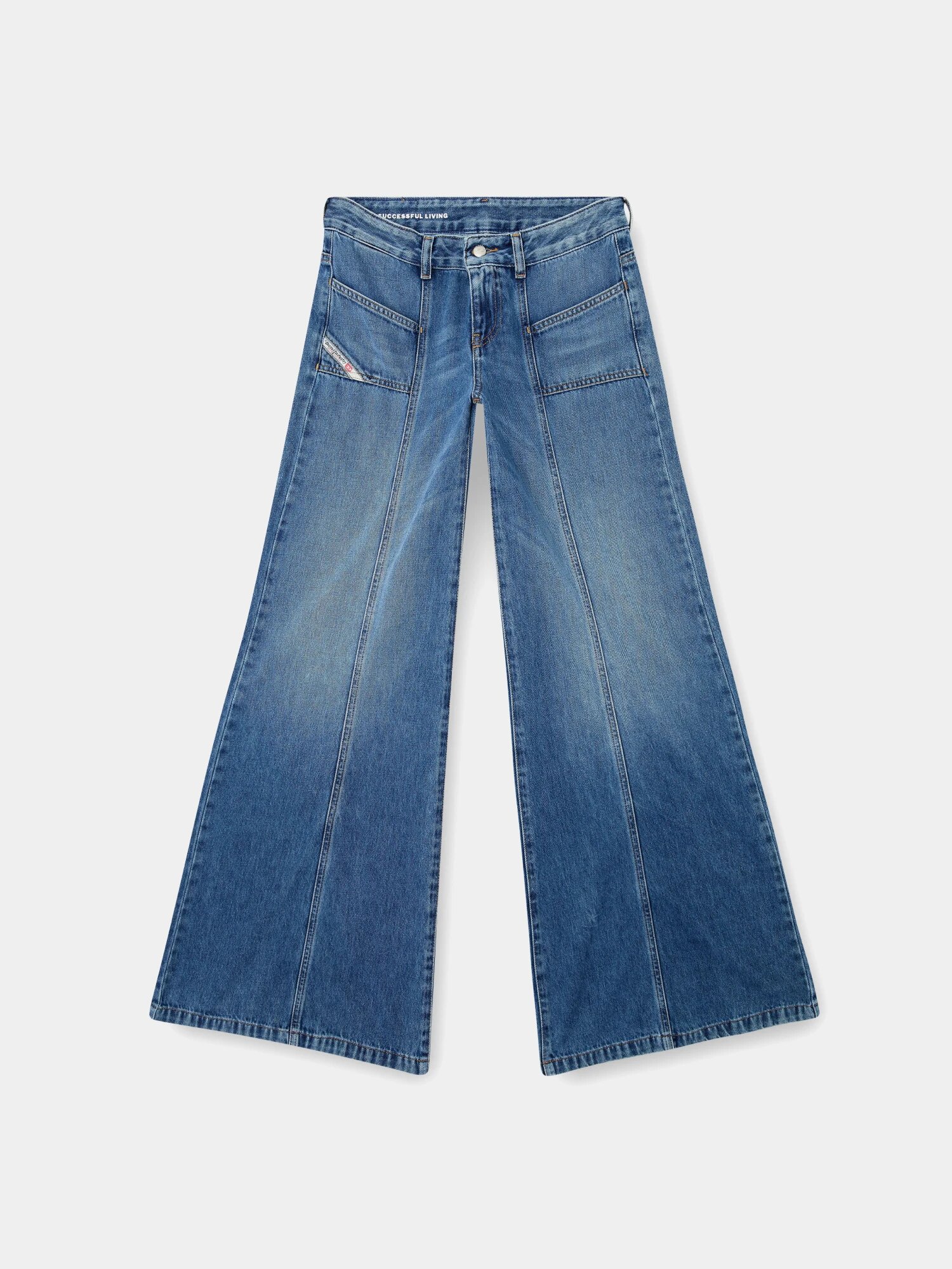 Джинсы клеш Diesel Fall/Winter 2025 