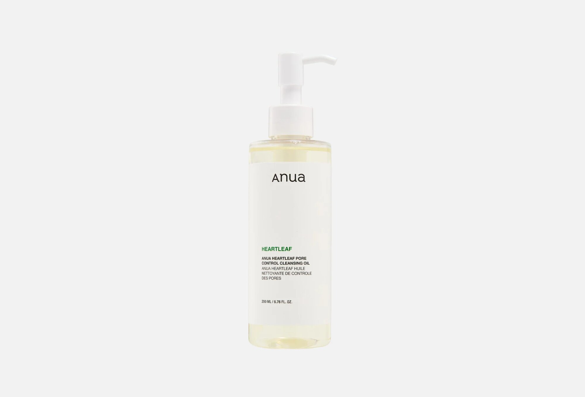 Гидрофильное масло для лица ANUA HEARTLEAF, для всех типов кожи, 200 мл