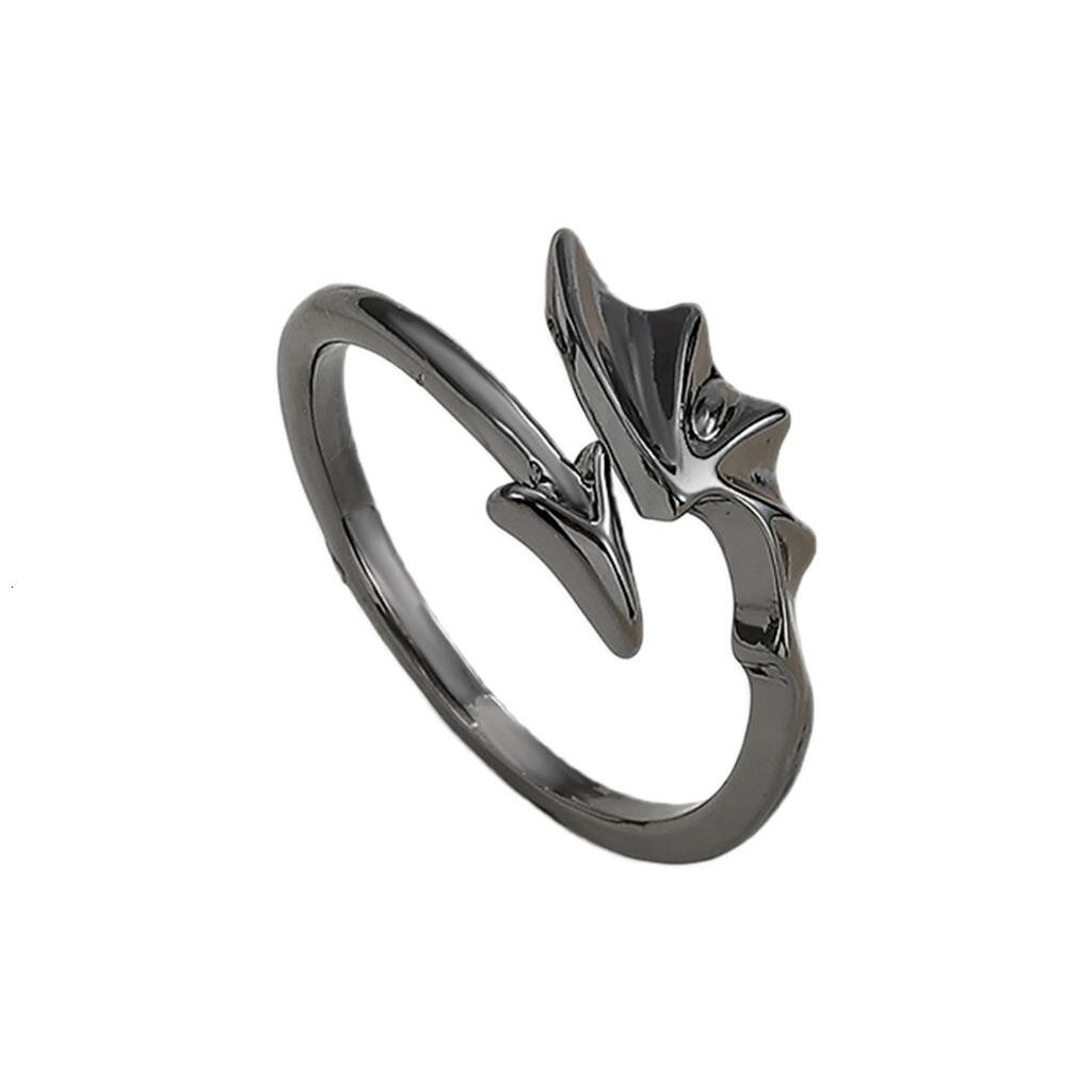 Раздвижные крылья дьявола и ангела, Черный