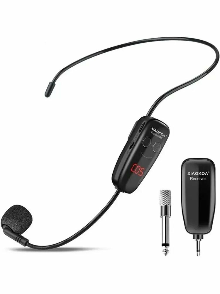 Микрофон для конференций, черный матовый, черно-серый