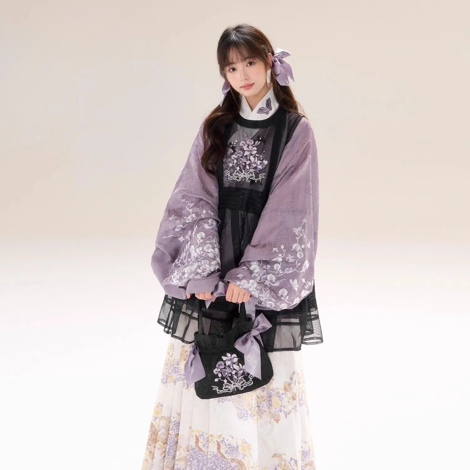 MAGOGO Женская фиолетовая рубашка с длинным рукавом XL, 3pcs Set