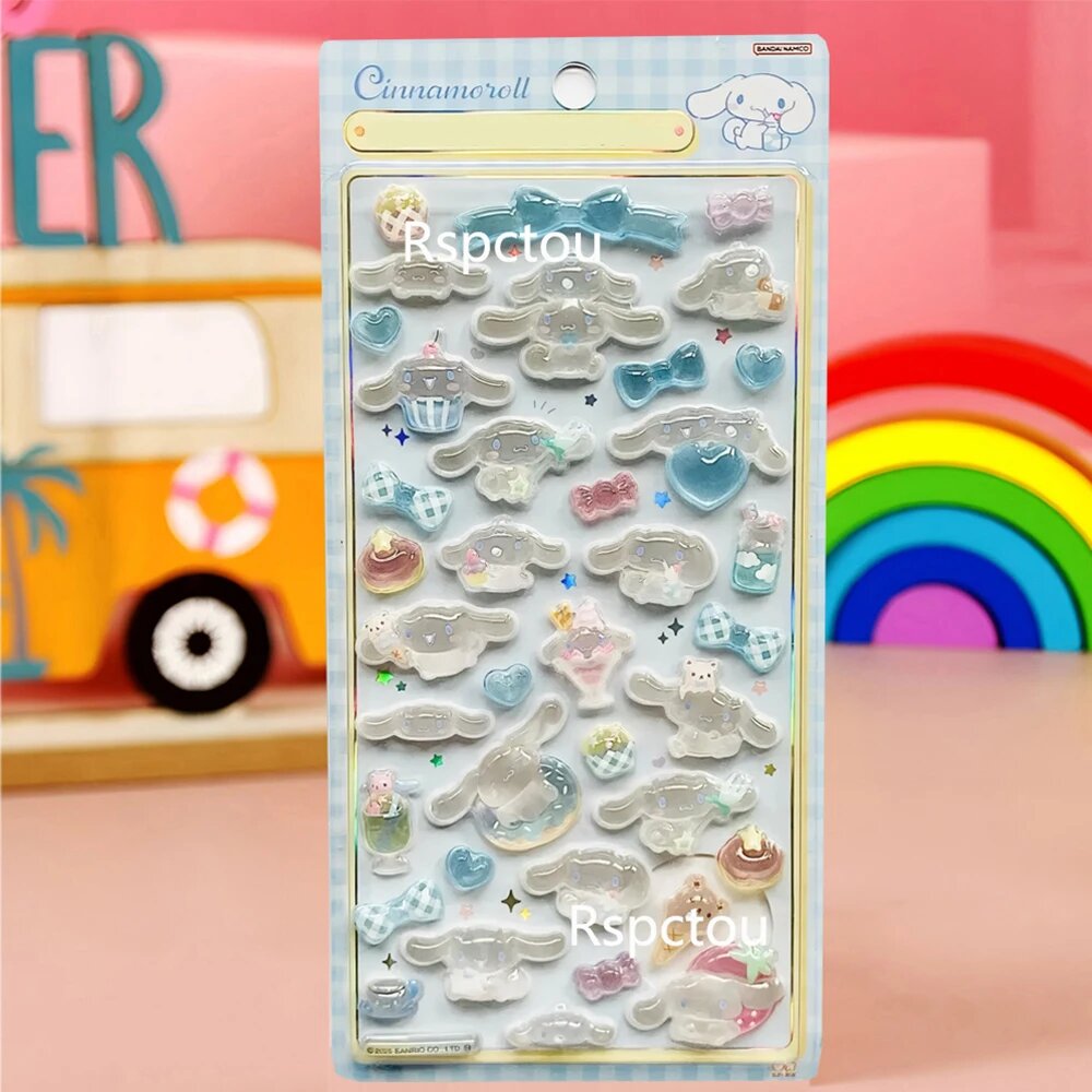 3D Наклейки My Melody Kuromi Cinnamoroll keeppley Style3 1PCS