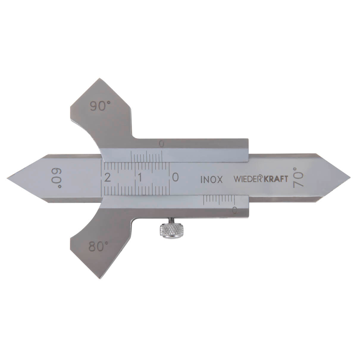 WIEDERKRAFT Шаблон сварщика Ушерова-Маршака 0-20 мм 0.1 мм WDK-WT2001