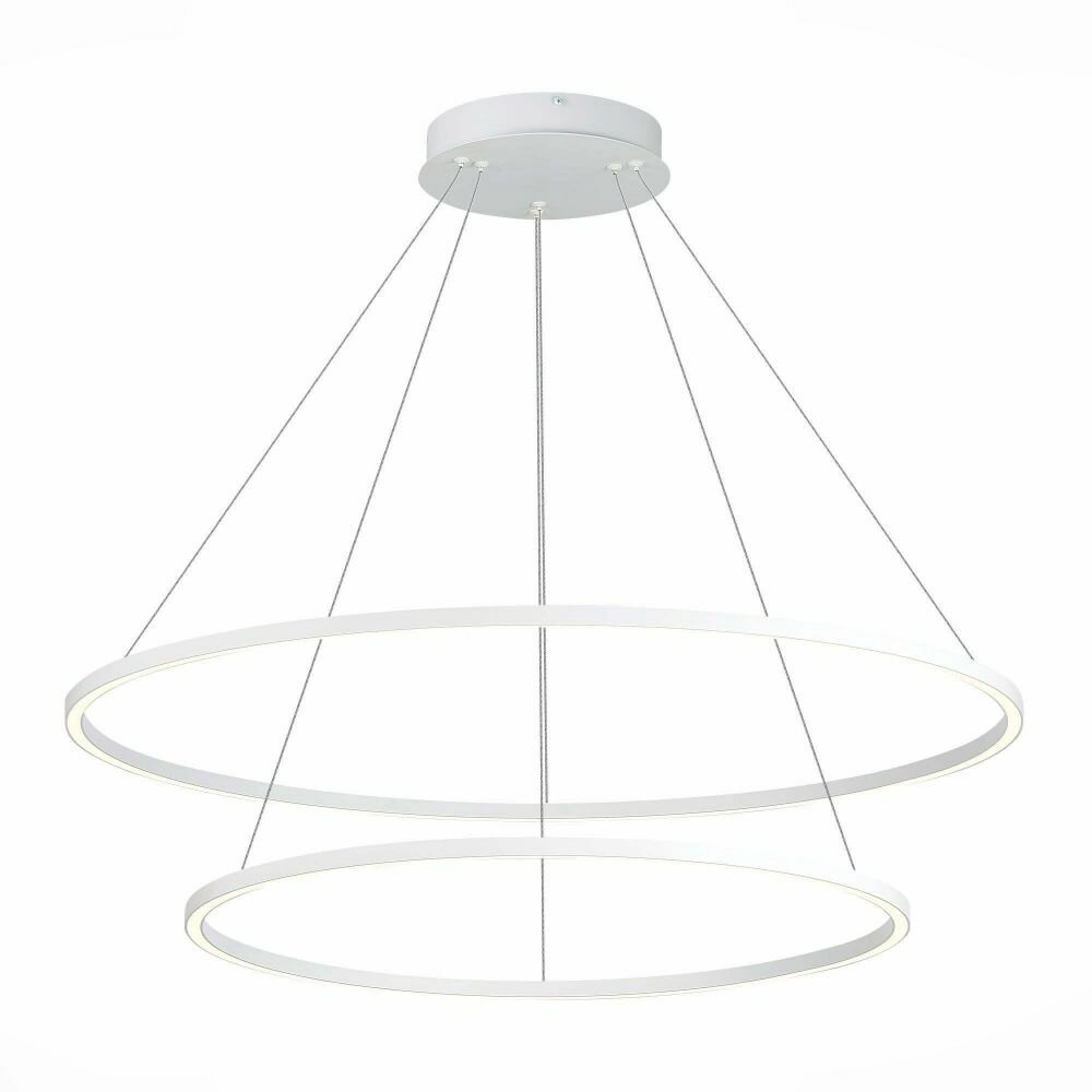 ST605.503.91 ST-Luce Cветильник подвесной SMART ST-Luce Белый/Белый LED 1*91W 2800-6500K.