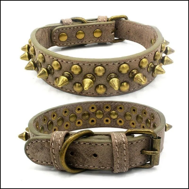 Ошейник с шипами для маленьких и средних собак, подходит для щенков