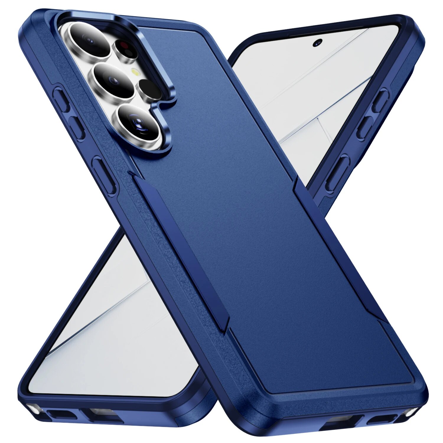 Чехол Heavy Rugged для Samsung Galaxy S23, темно-синий
