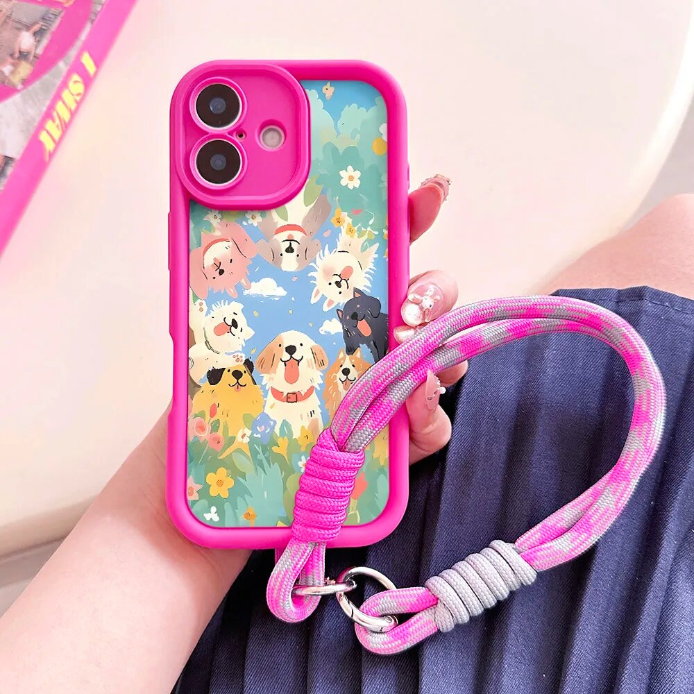 Чехол-брелок Galaxy S25 Ultra, RoseSS-JSS132, с собачками