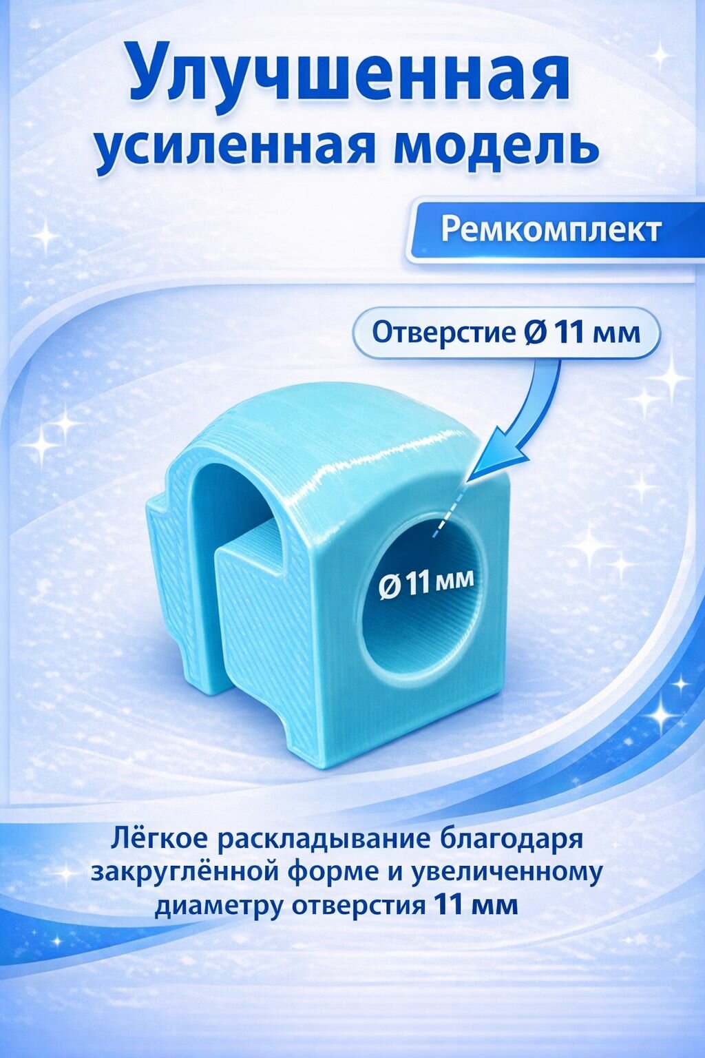 Направляющие для сушилки Nika, ремкомплект 2 шт, запчасти для сушилки белья