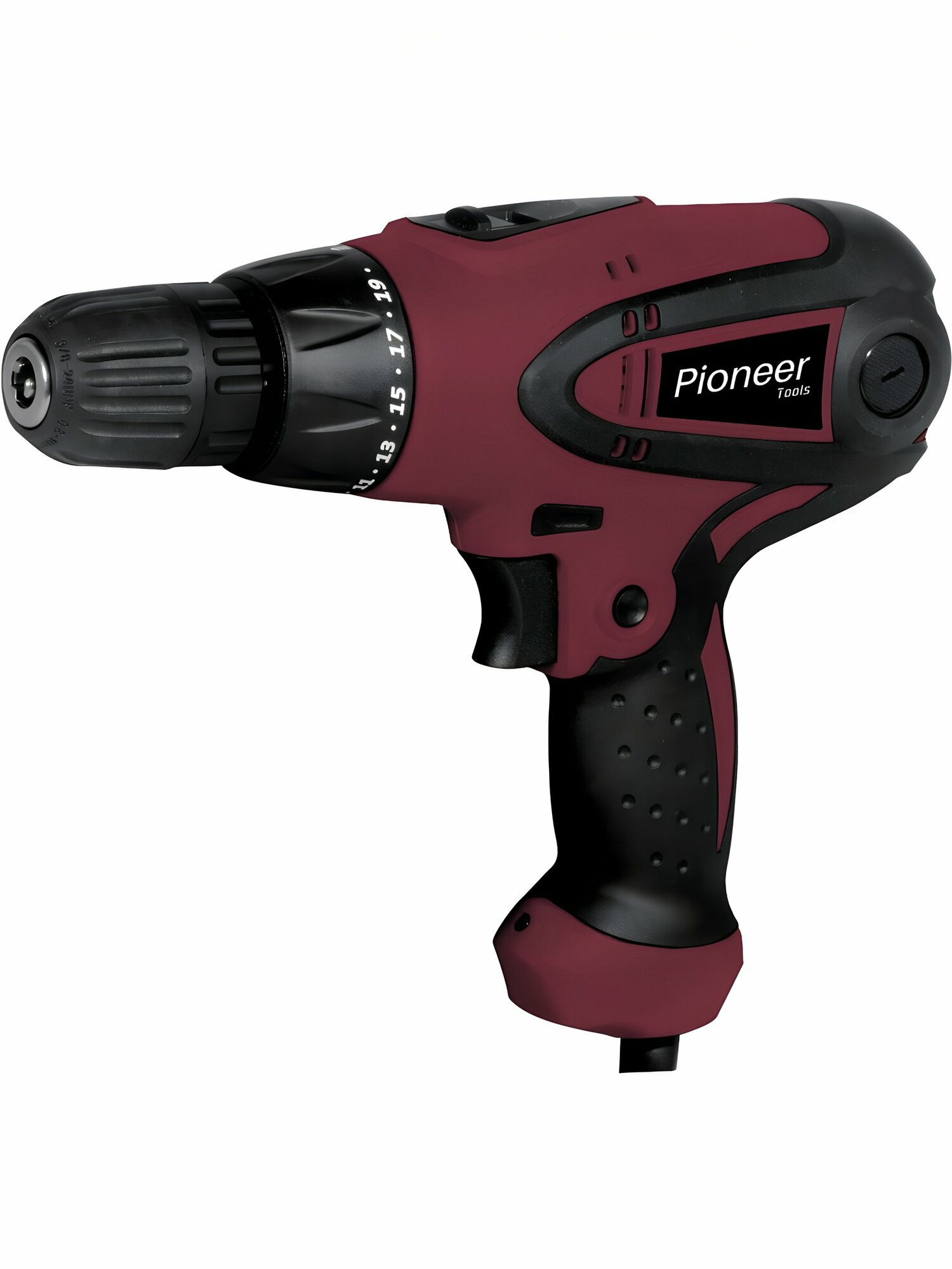 Дрель-шуруповерт сетевая Pioneer, ED-M500-01, быстрозажимной патрон, 10 мм, 500 Вт, с реверсом, 2 скорости