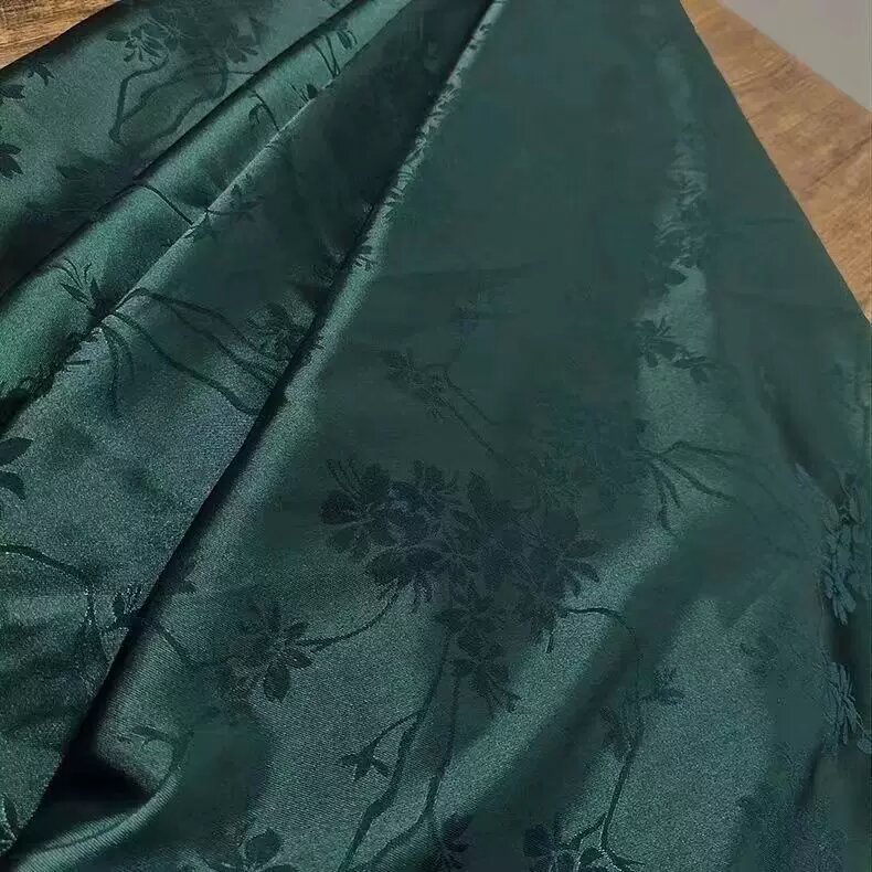 Жаккардовые шелковые и атласные ткани с цветочным узором, летний тонкий стиль, древний стиль ханьфу и чонсам,