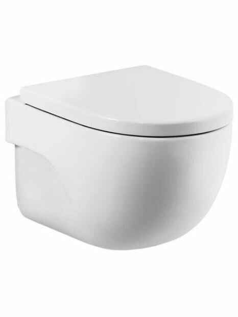 Унитаз подвесной ROCA MERIDIAN 346244000 Rim гор. вып. 48*36 (белый)