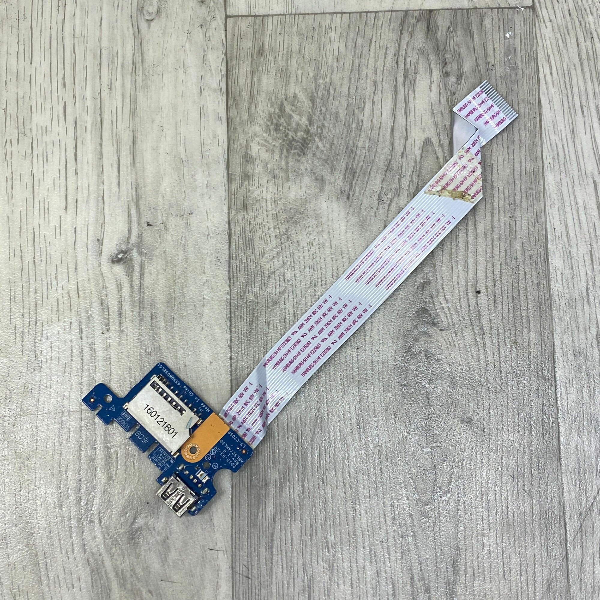 Плата USB HP 15-ac21ur — фото 1