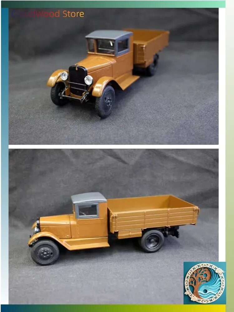 Эксклюзивная коллекционная модель советского грузовика ЗИС Гисс АМО2 в кофейном цвете, масштаб 1/43, представлена на специальной распродаже