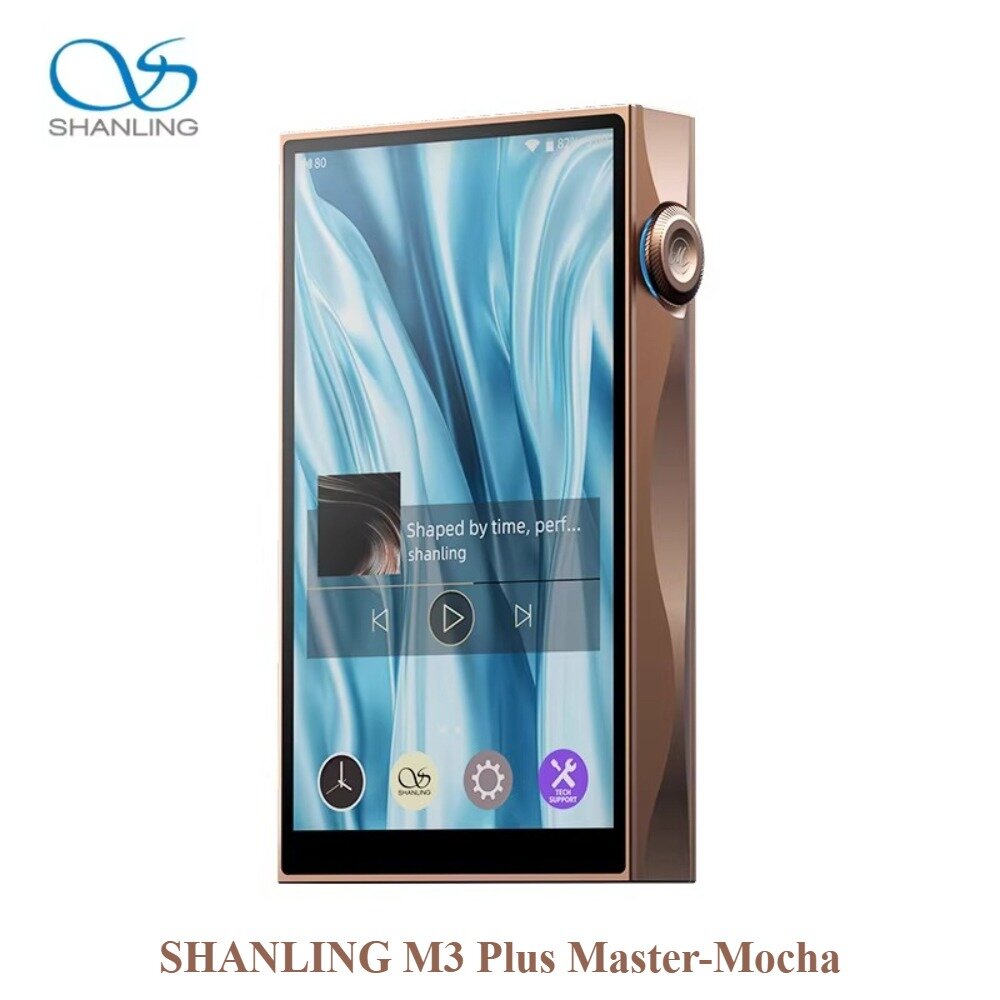 SHANLING M3 Plus Master Портативный музыкальный плеер hifi, 6 ГБ + 64 ГБ 4,7-дюймового MP3-плеера