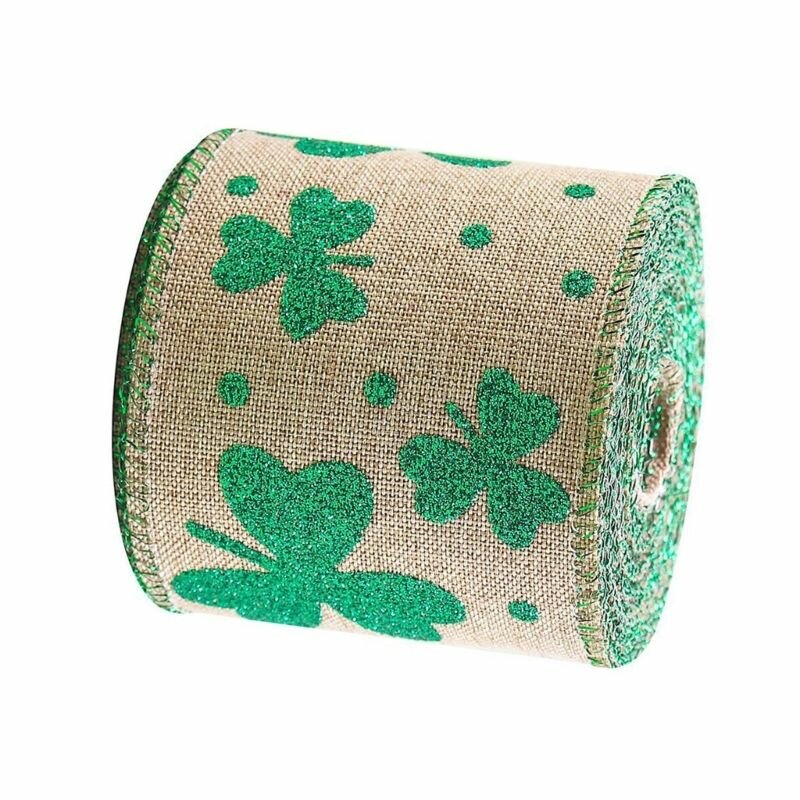 Клеверная лента из Искусственной Конопли на День Святого Патрика-D