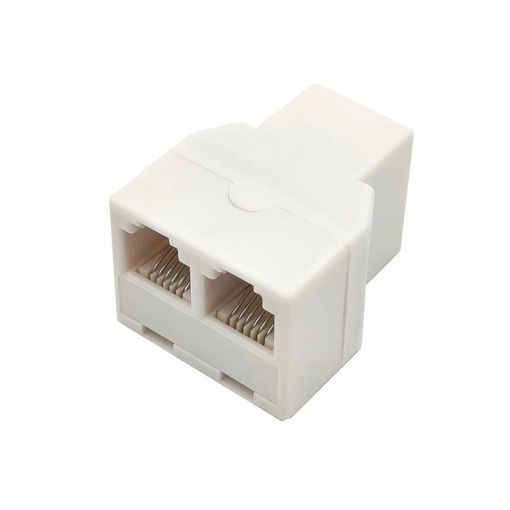 COORLE Разветвитель телефонного кабеля RJ12 6P6C 5PCS