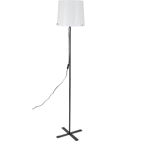 Торшер напольный Uniel UML-T510 E27 BLACK/WHITE