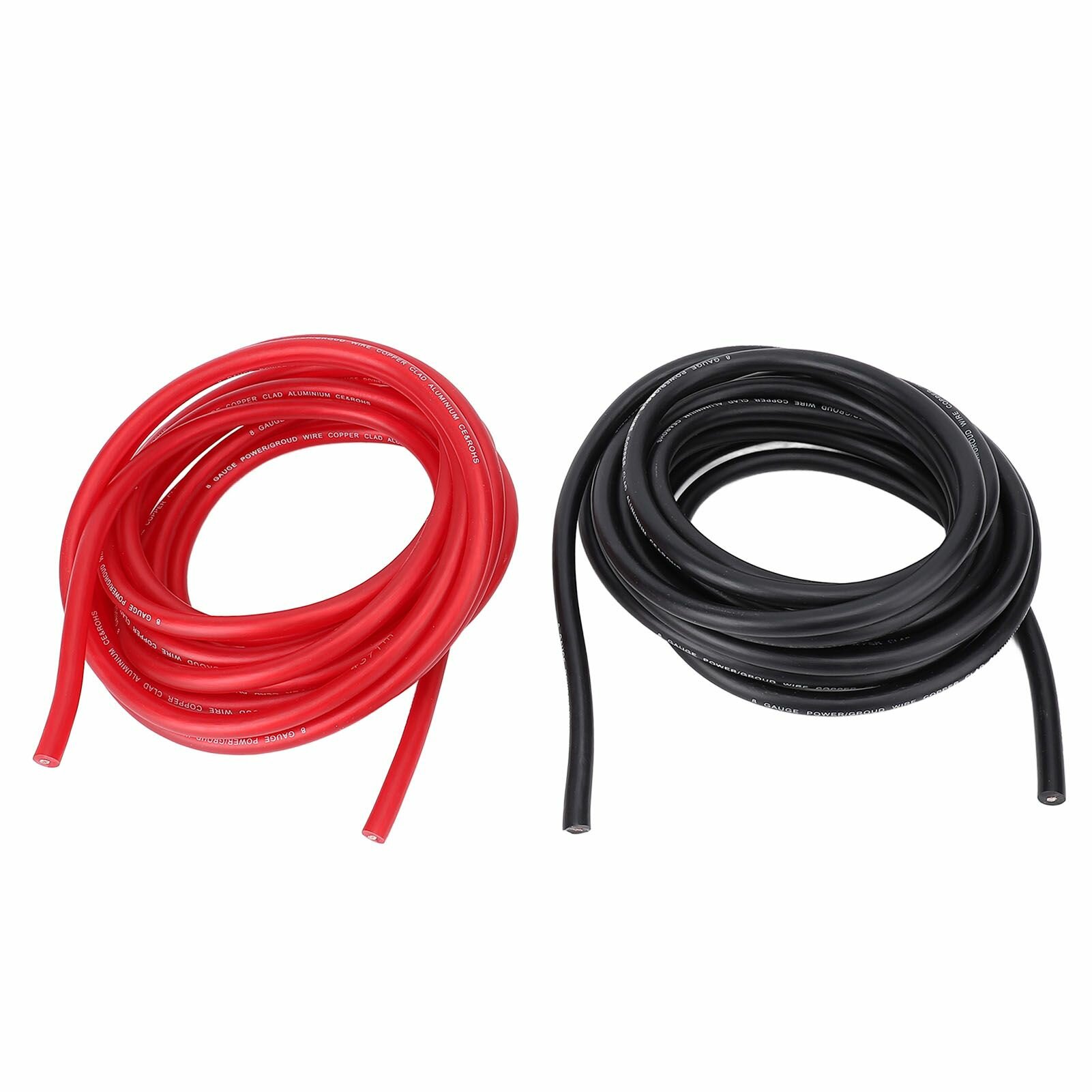 Комплект силового кабеля 8AWG 20ft (CCA) для питания/заземления автоакустики