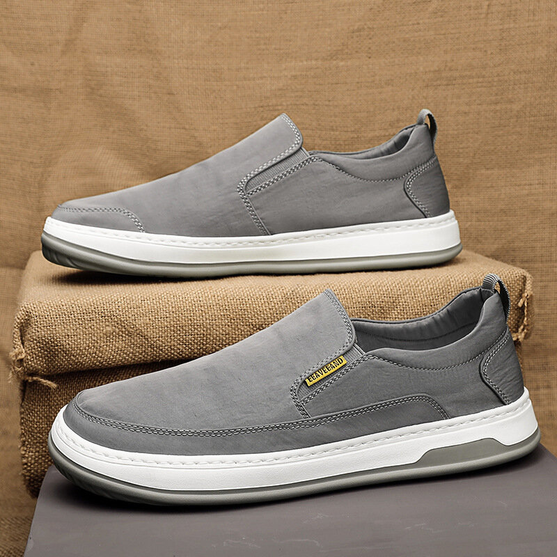 LUO Текстильные ботинки Мужчины Весенняя Дышащая Хлопок/Grey