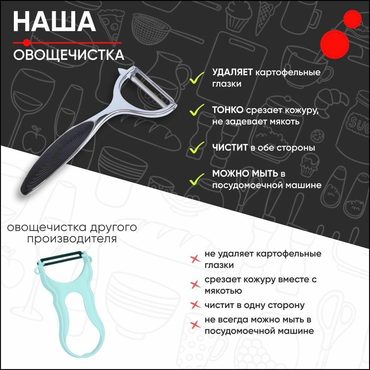 Фрукто-овощечистка — фото 1