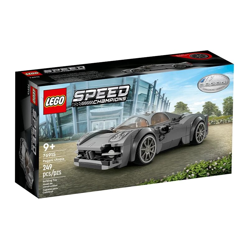 LEGO Speed Champions Pagani 76915 Гоночная Машина, Набор из 500+ Деталей, для Мальчиков, Новый в Упаковке