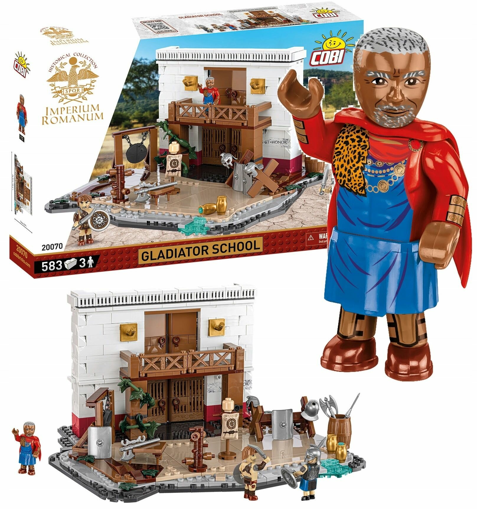 Конструктор Cobi IMPERIUM ROMANUM - Школа гладиаторов , 583 эл. - 20070