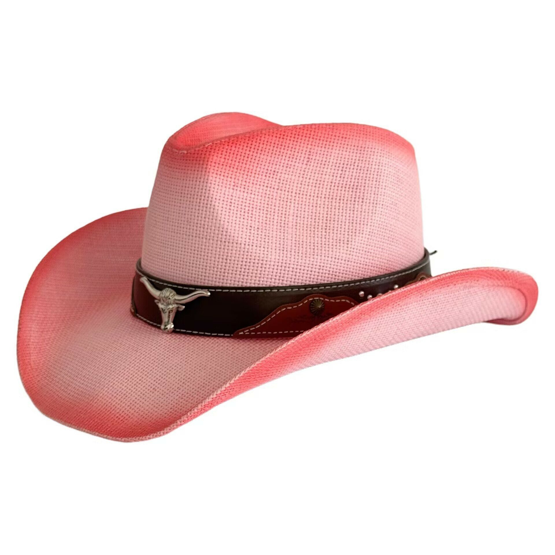 DIY Ковбойская Шляпа Лента Унисекс Уличная Западная Праздничная Деним