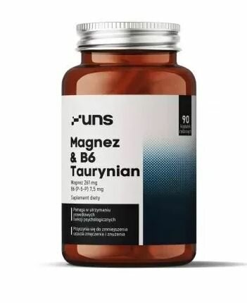 Магний Таурин Б6 UNS Taurynian Magnezu & B6, 90 капс