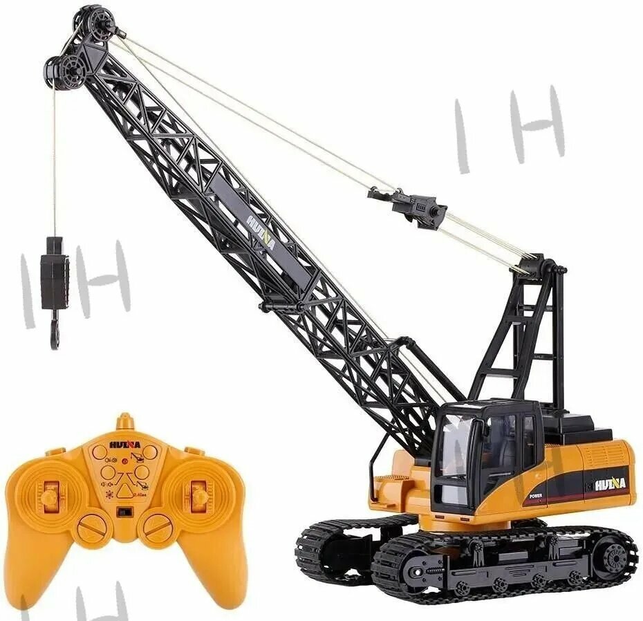 Радиоуправляемый кран HUI NA TOYS масштаб 1:14 2.4G - HN1572
