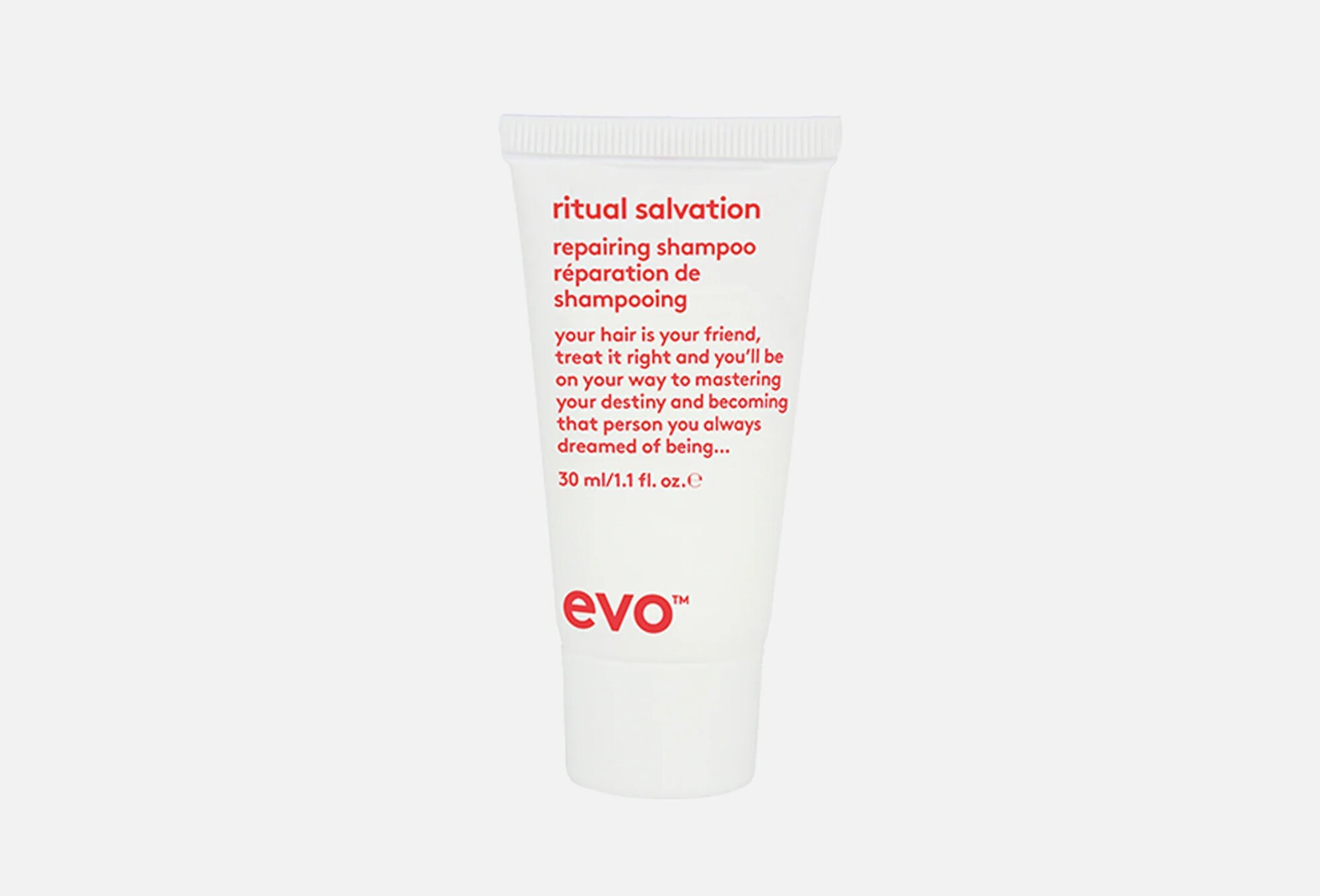 Шампунь EVO Ritual Salvation Repairing Shampoo (Travel), для окрашенных волос, 30 мл