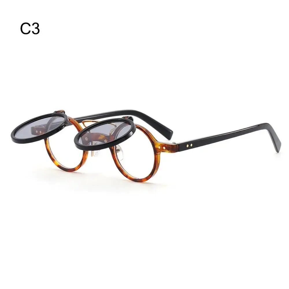 Круглые солнцезащитные очки C-lens diameter 38mm