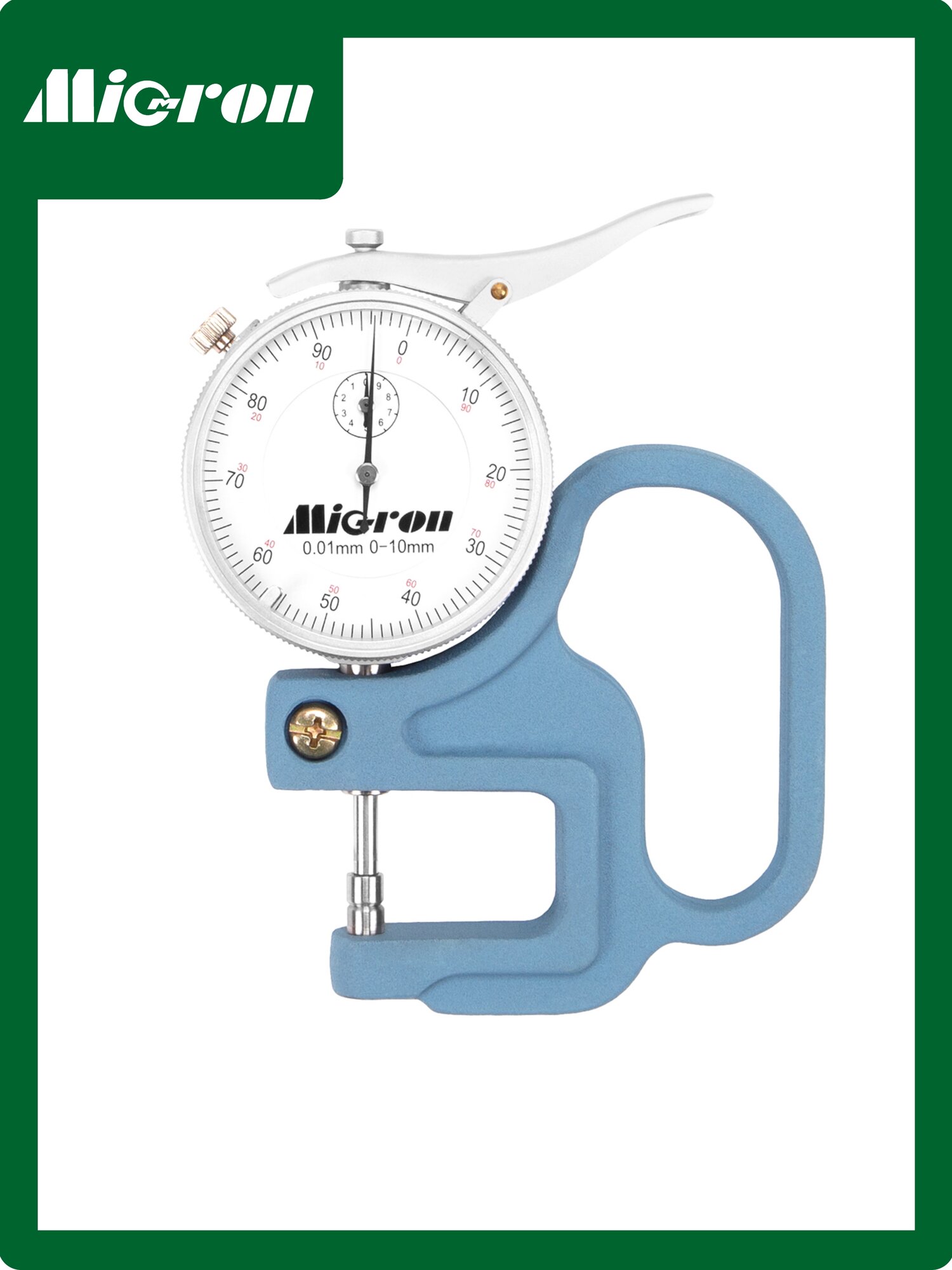 Толщиномер индикаторный Micron ТР-10 скоба 30 мм 0,01 ручной