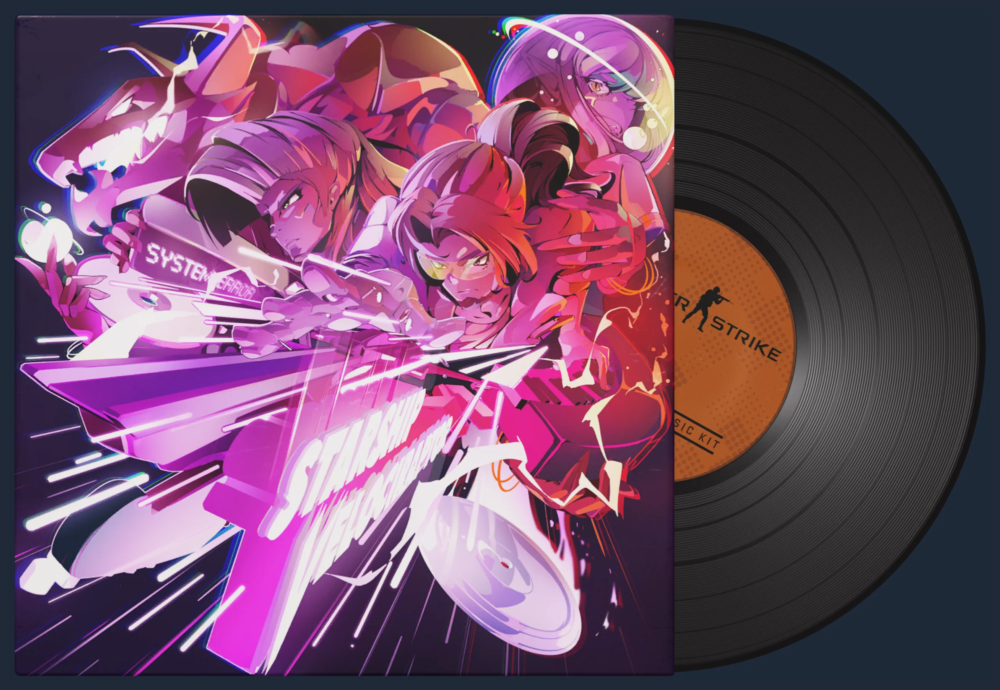 Music Kit | Jonathan Young — Starship Velociraptor Скины CS2 с быстрой автовыдачей steam trade