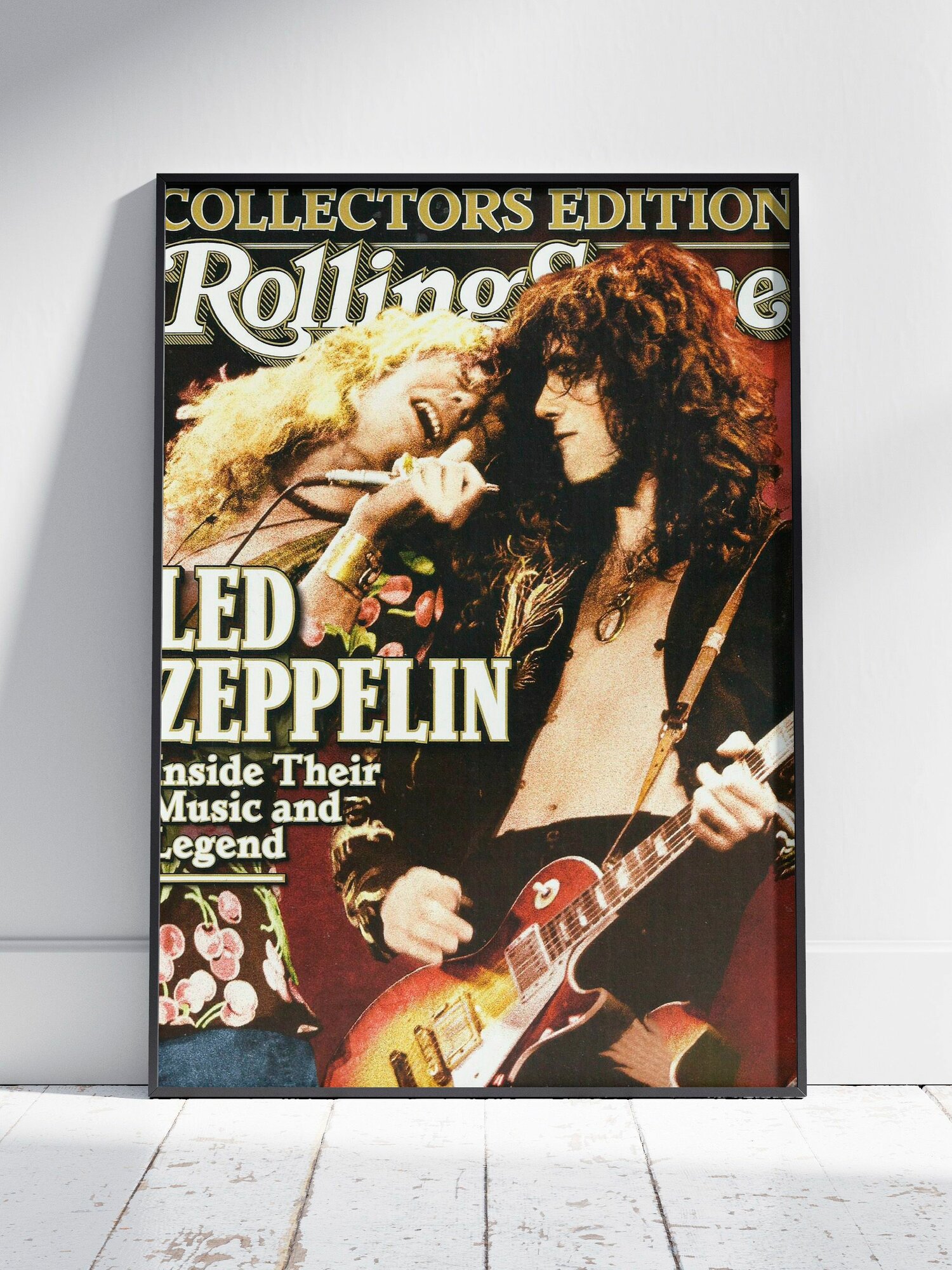 Плакат на стену для интерьера Лед Зеппелин (Led Zeppelin 25) - Постер по музыке и артисту формата A4 (21x30 см)