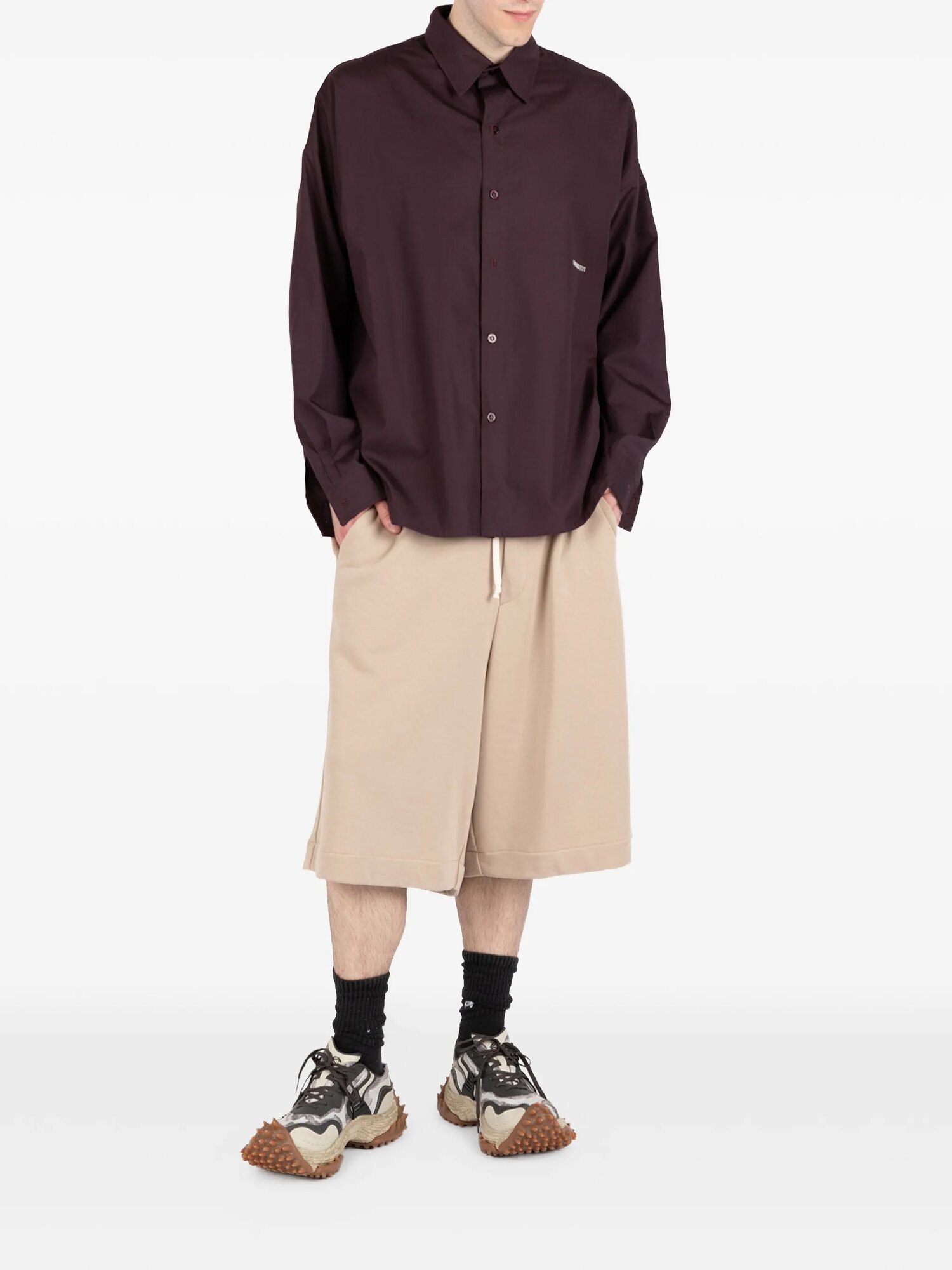 Рубашка Societe Anonyme Buttoned oversized shirt, размер XS-S — фото 1