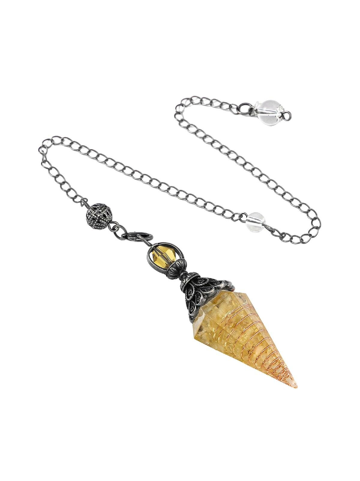 Маятники из натурального камня, кристалл лазури для исцеления Рейки и декора