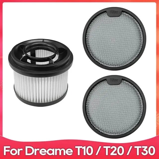 Совместимо с Dreame T10, T20, T30, R10, R20 / Xiami G9, G9 Plus, G10, G10 Plus Аксессуар для Фильтра Пылесоса