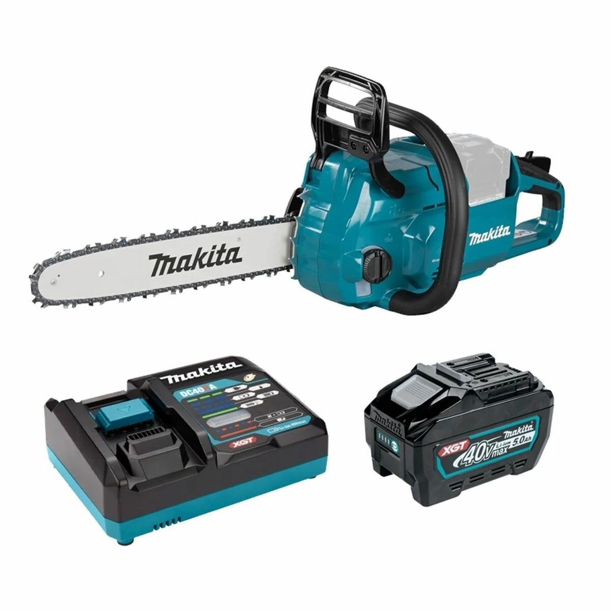Пила цепная Makita UC025GT101 40В 1600Вт. 35см. 0.325 (1АКБ 5Ач, З/У)
