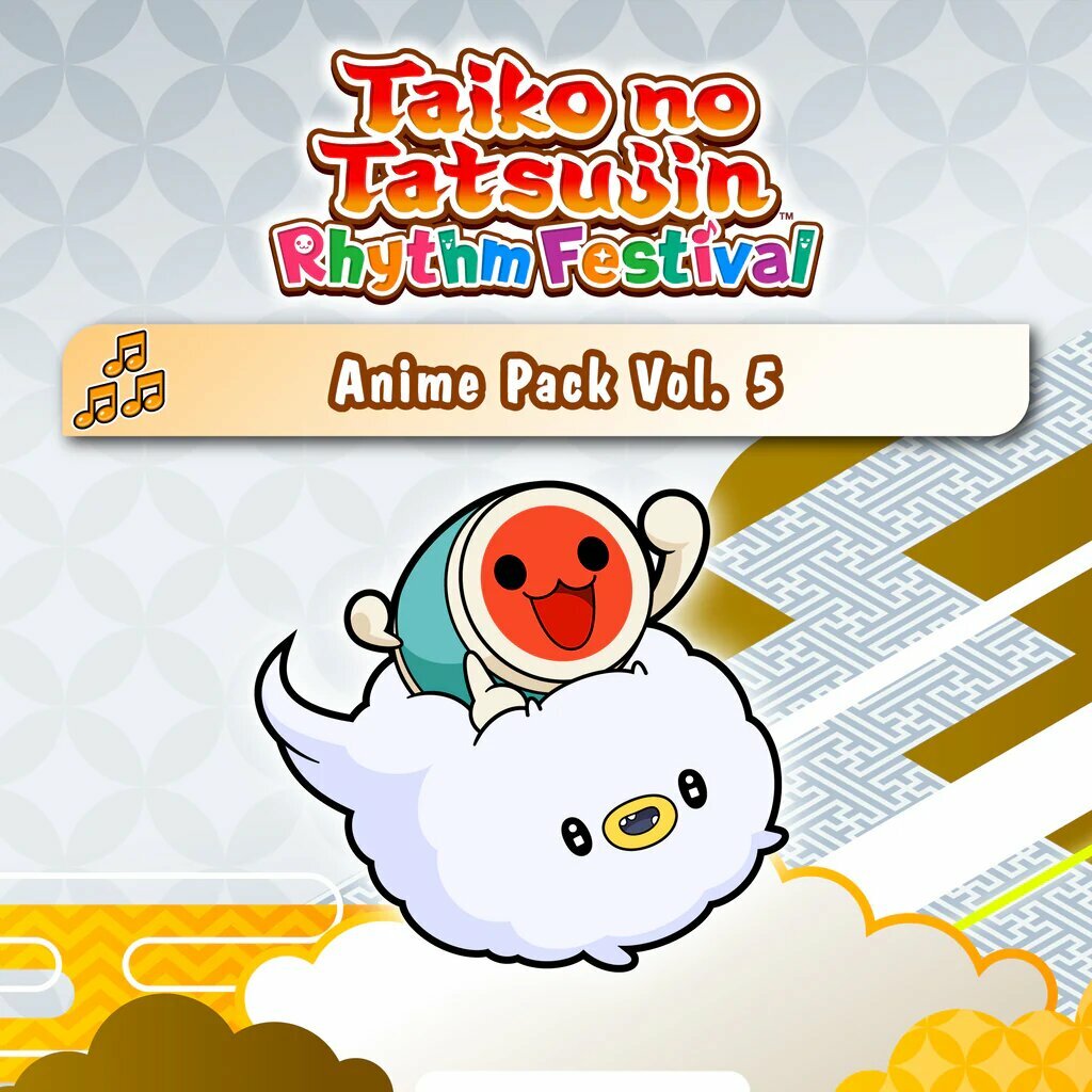 Дополнение Taiko no Tatsujin: Rhythm Festival - Anime Pack Vol. 5, цифровое издание PlayStation 5, регион Турция / код пополнения баланса